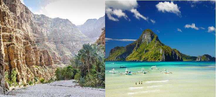 2 IN 1 TRIP: Milan, Italy to Oman & the Philippines for only €412 roundtrip