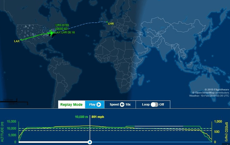 Jet stream helps Virgin Atlantic plane break sound barrier