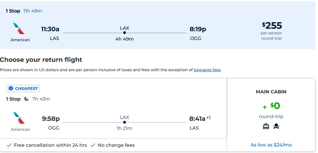 Las Vegas To Kahului Hawaii Vice Versa For Only 255 Roundtrip