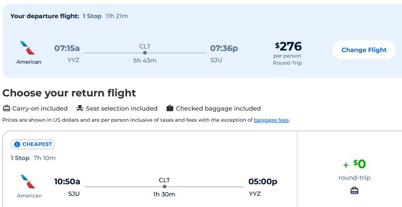 Toronto, Canada to San Juan, Puerto Rico for only $374 CAD roundtrip ...