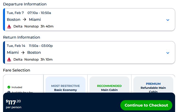 Non-stop from Boston to Miami (& vice versa) for only $117 roundtrip ...