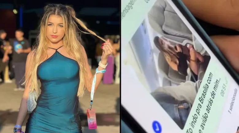 VIDEO: Brazilian woman confronts man who took snaps of her asleep on plane