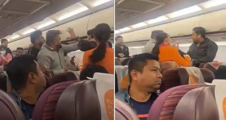 VIDEO: Passengers fight over reclined seat during taxiing on flight to ...