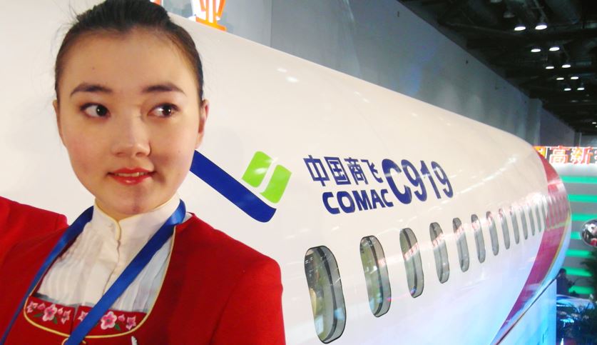China’s first domestically produced passenger jet enters service