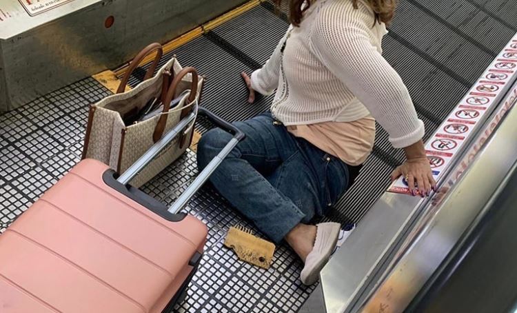 Woman’s leg amputated at Bangkok Airport after getting stuck in moving ...