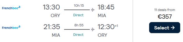 Non-stop from Paris, France to Miami, USA for only €357 roundtrip (Jan ...