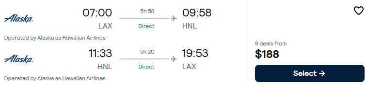 SUMMER: Non-stop from Los Angeles to Honolulu, Hawaii (& vice versa ...